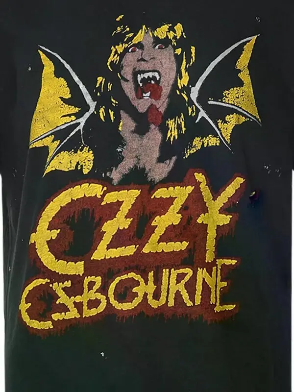 MadeWorn Ozzy Osbourne Graphic T-shirt - Black