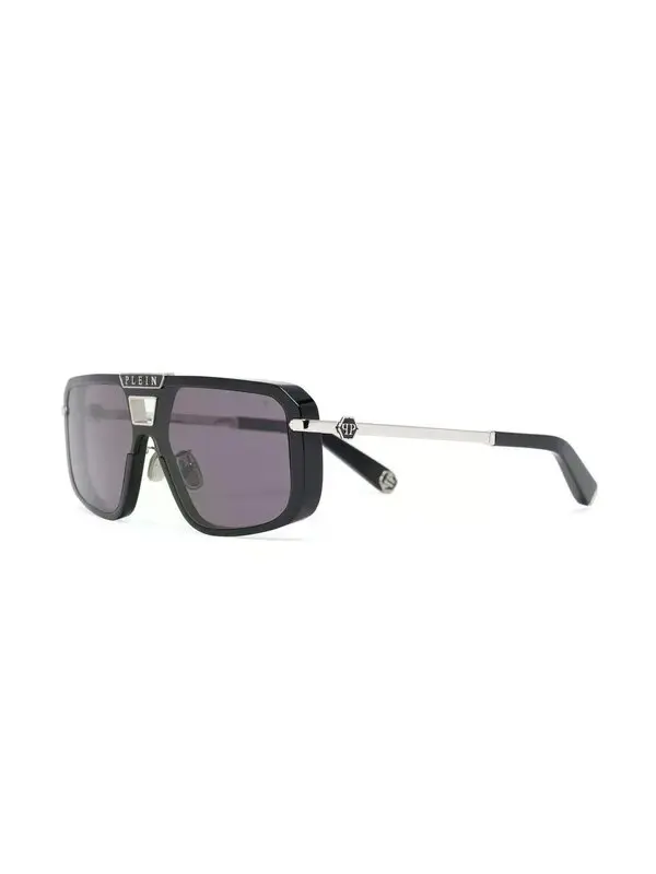 Philipp Plein Logo-plaque Pilot-frame Sunglasses