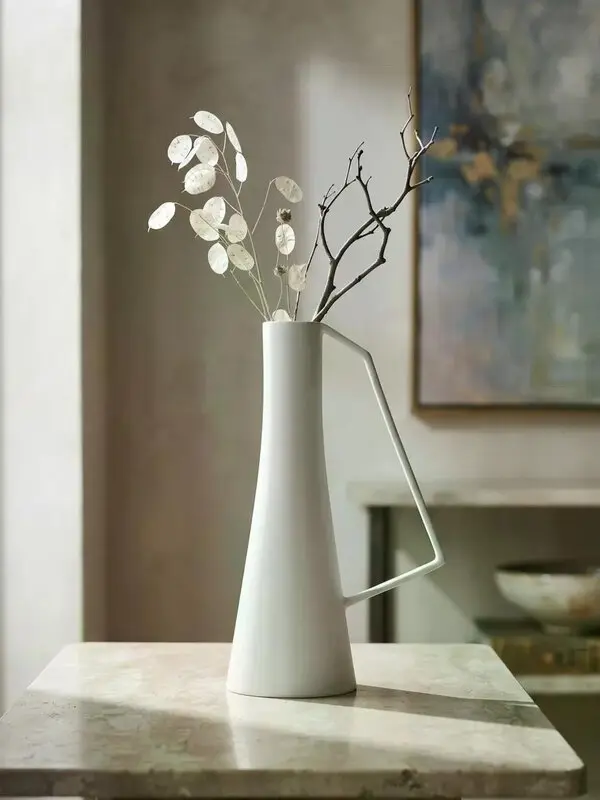 DOMENICONI Geometric Side-handle Vase