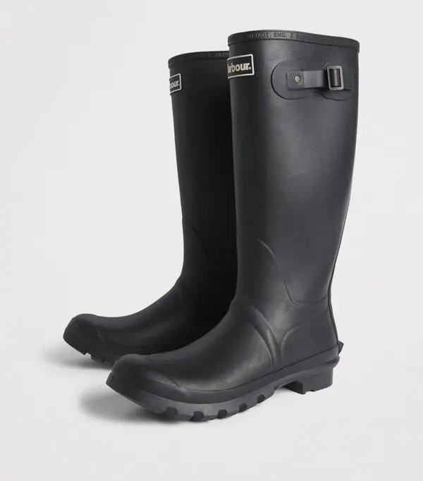 Barbour Tall Bede Wellington Boots - Black