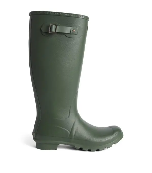 Barbour Tall Bede Wellington Boots - Green