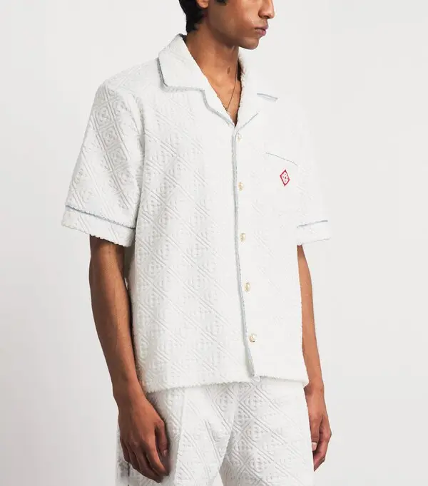 Casablanca Towelling Monogram Shirt