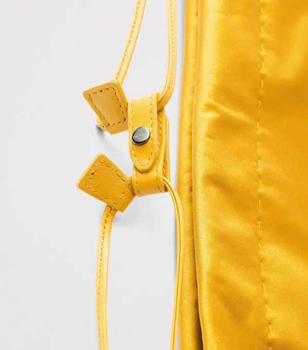 Prada Silk Duchesse Drawstring Pouch