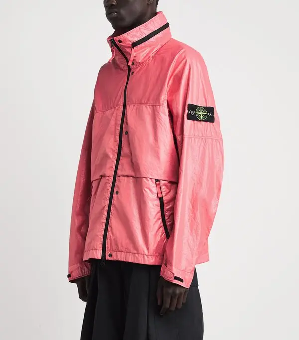 Stone Island Nylon 3l-tc Hooded Jacket