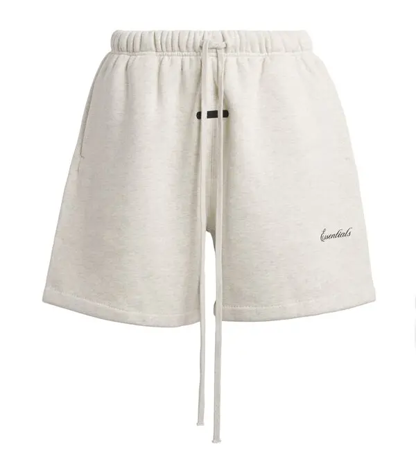 Fear Of God Classic Script Logo Shorts - Grey