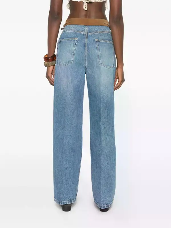 Sandro Belted Pocket Jeans