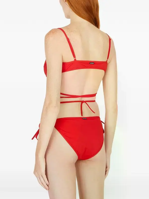 Balenciaga Wrap-around Tie-fastening Bikini