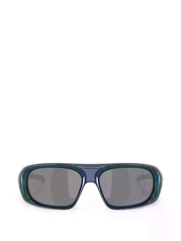 Oakley Belleville Rectangle-frame Sunglasses - Blue