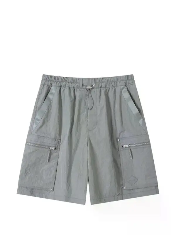 SPOONYARD Zippered-pocket Cargo Shorts - Grey