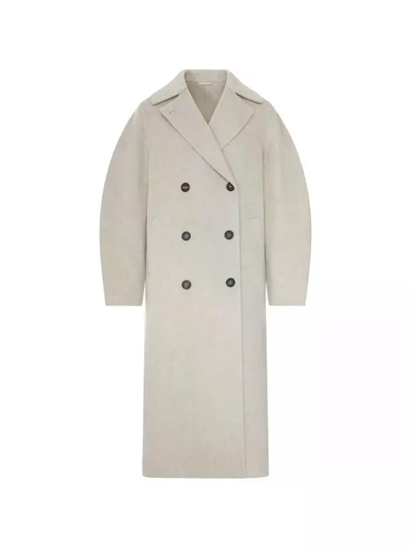 Brunello Cucinelli Double-breasted Coat - Neutrals