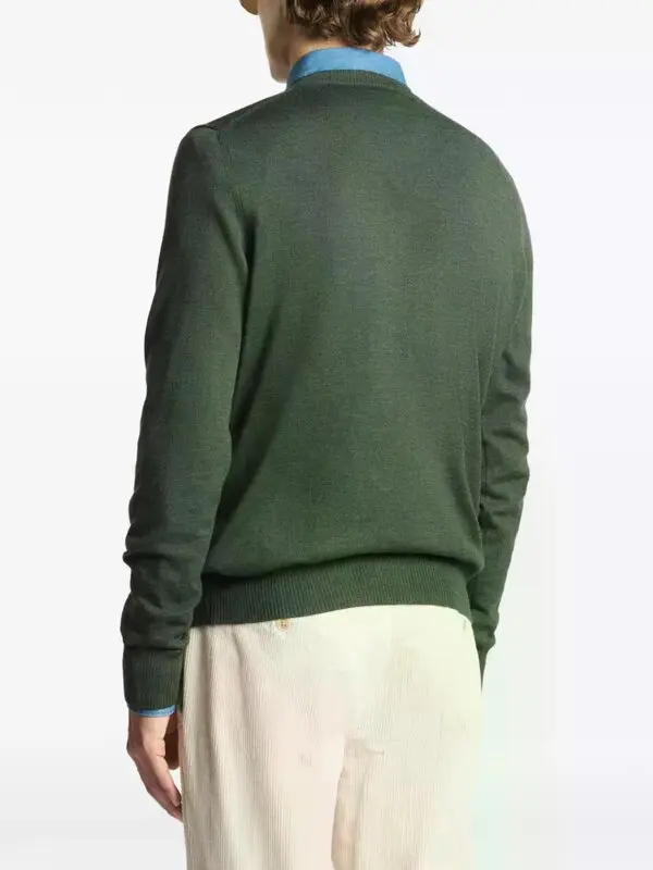 FAY Crew-neck Ribbed-trim Sweater