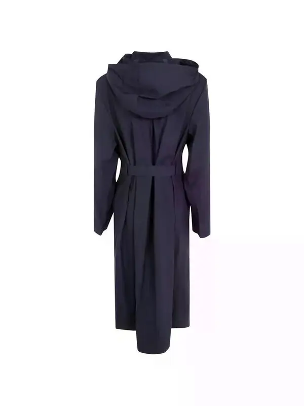 Rains Belted Hooded Coat