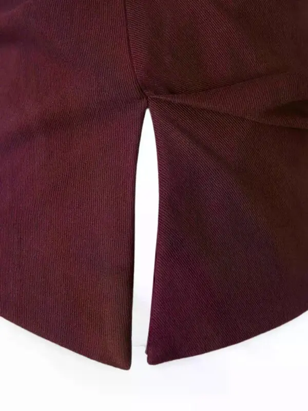 Simkhai Ruched Asymmetric-hem Top