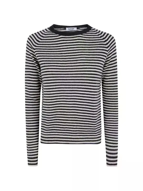 BASE Striped Cashmere Sweater