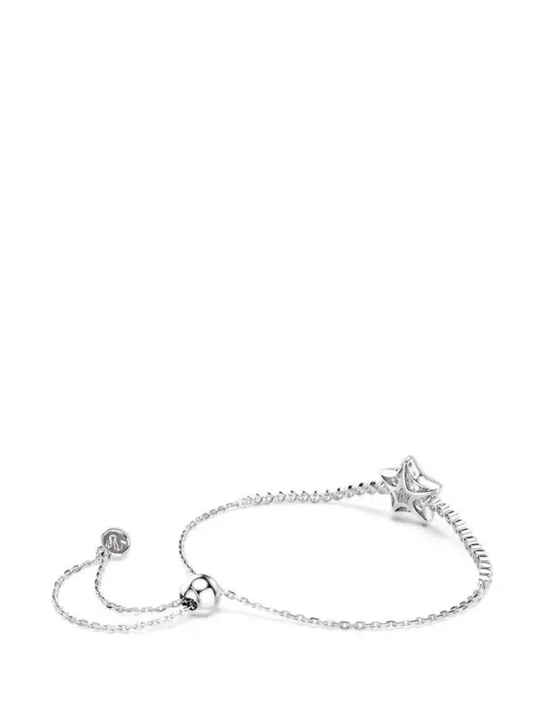 SWAROVSKI Sublima Star-pendant Crystal-embellished Bracelet - Silver
