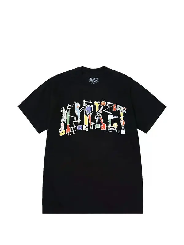 MARKET Work Of Arc Graphic-print T-shirt
