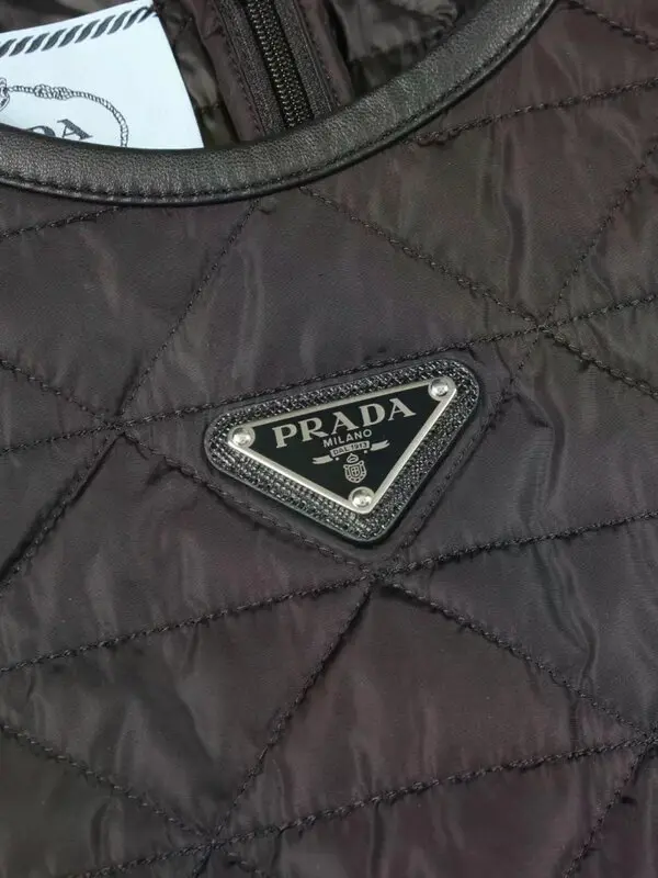 Prada Quilted Mini Dress