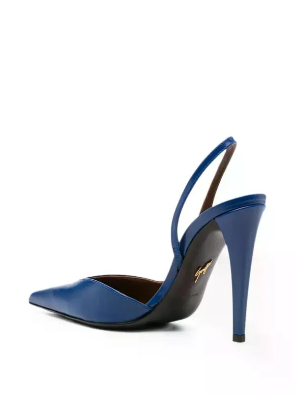 GIUSEPPE ZANOTTI Desideria Pointed-toe Slingback Pumps