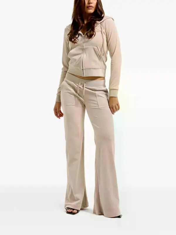 Juicy Couture Velour Flared Track Pants