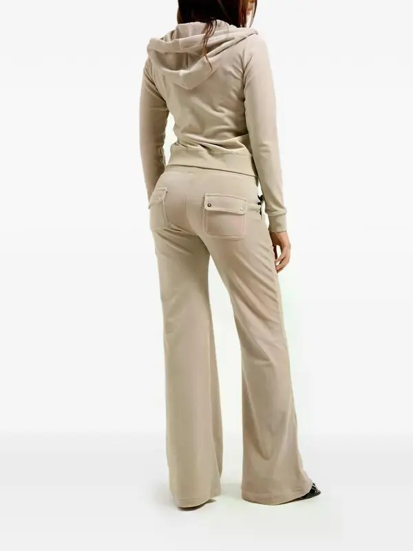 Juicy Couture Velour Flared Track Pants