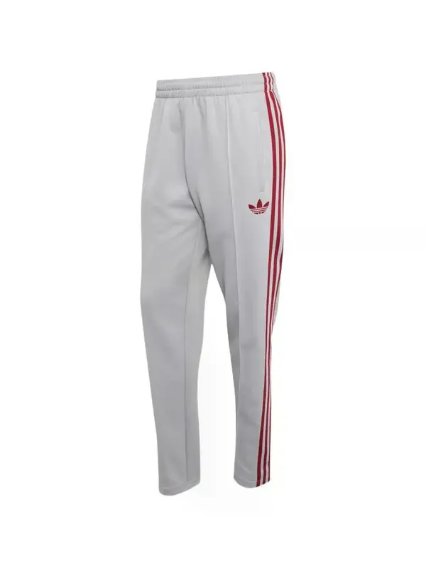Adidas X Liverpool Fc Logo-embroidered Side-stripe Track Pants - Grey