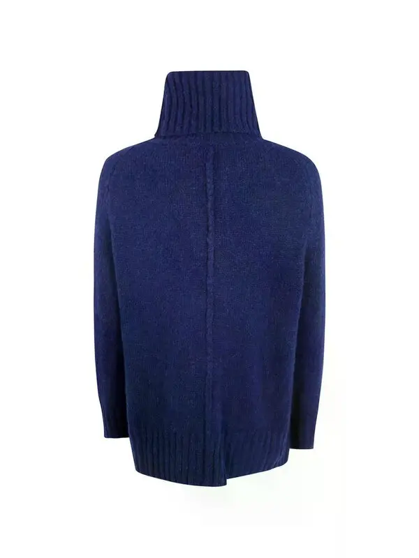 BASE Turtleneck Raglan-sleeve Sweater
