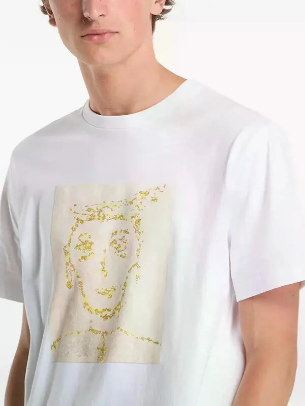 A.p.c. Jean Portrait T-shirt - White