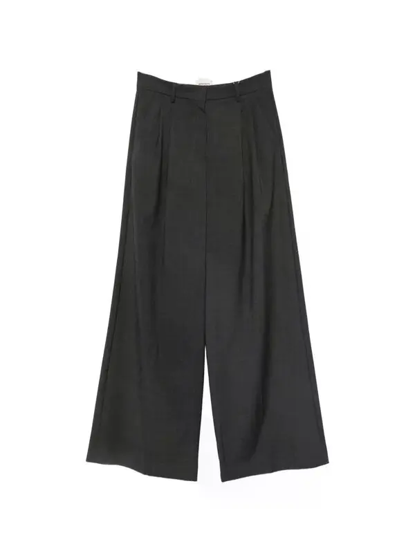 Max Mara Pleated Wide-leg Trousers