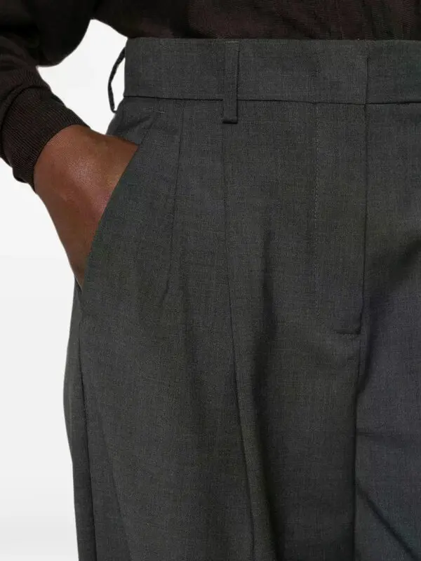 Max Mara Pleated Wide-leg Trousers
