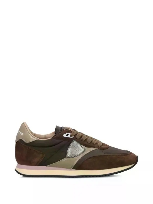 Philippe Model Blville Low Top Sneakers - Brown