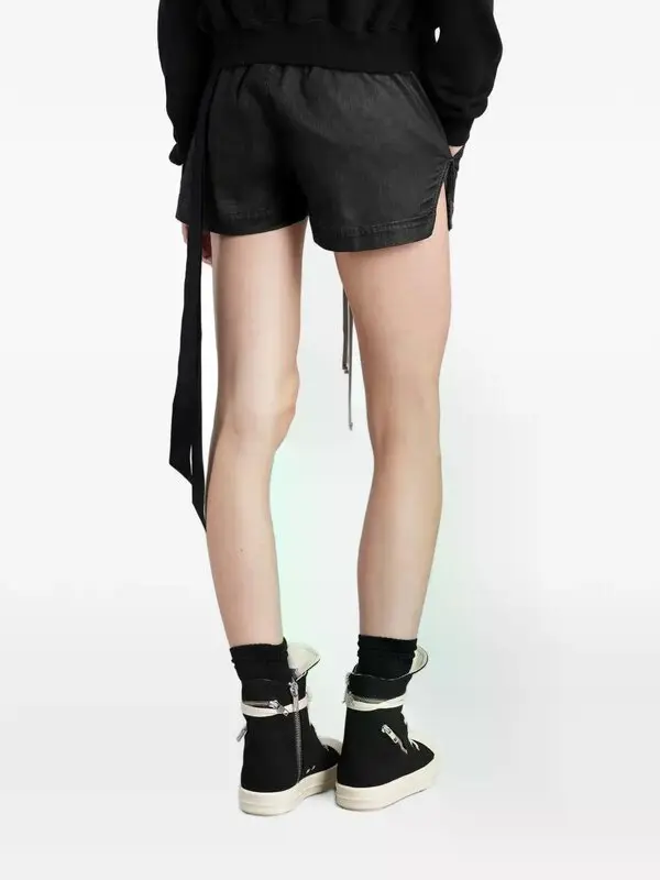 Rick Owens Fog Layered Drawstring Shorts