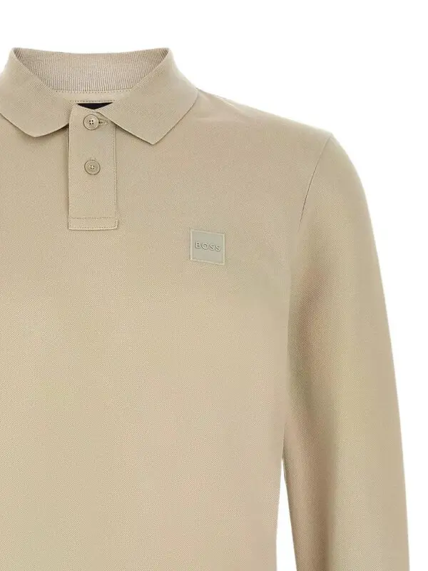 BOSS Logo-patch Polo Shirt