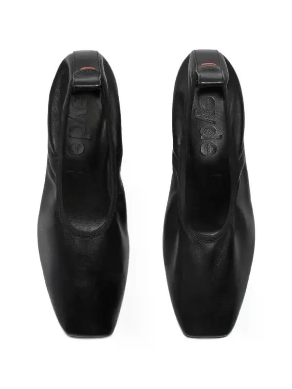 AeydĒ Leather Heeled Pumps