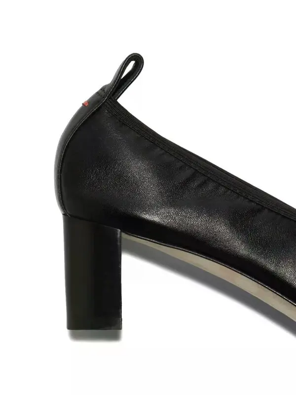 AeydĒ Leather Heeled Pumps