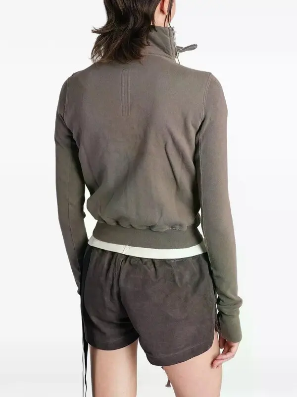 Rick Owens Mountain Asymmetric-zip Sweatshirt