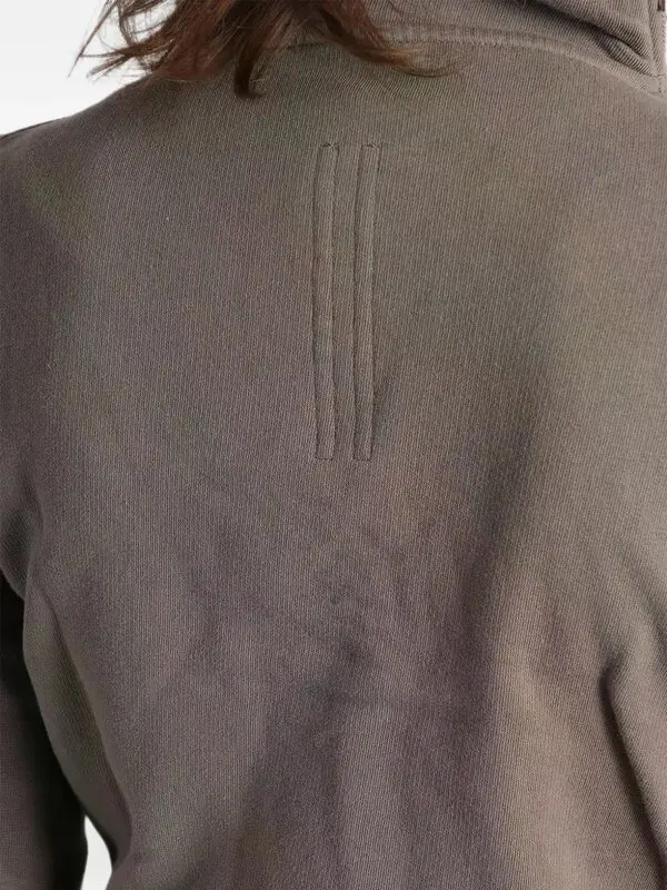 Rick Owens Mountain Asymmetric-zip Sweatshirt