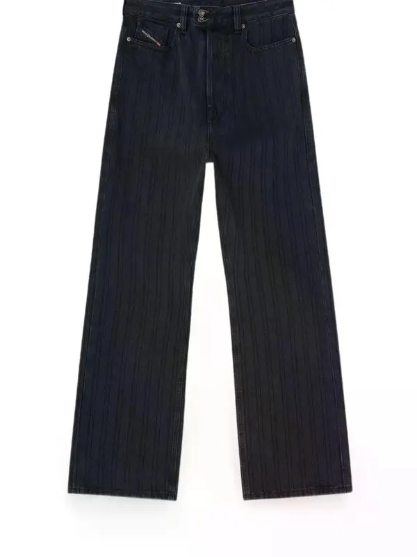 DIESEL® Relaxed Jeans Regular Waist 1980 D-eeper - Black