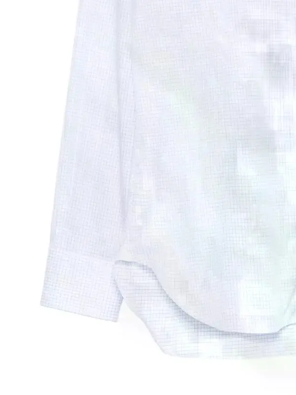 BARBA NAPOLI Grid-pattern Shirt