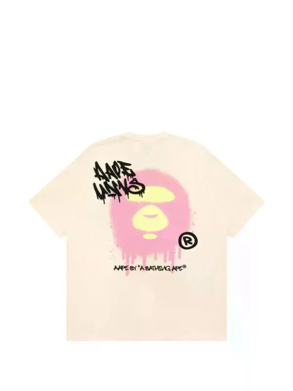 AAPE BY *A BATHING APE Logo-print Cotton T-shirt