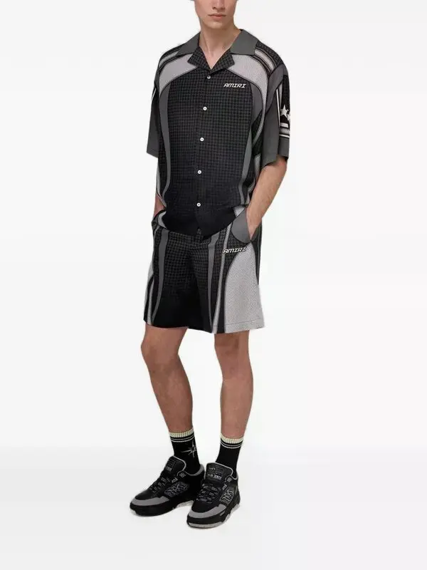 Amiri Sport Panel Shorts - Black