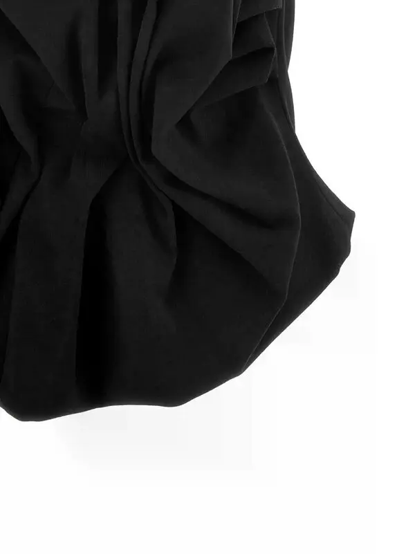 Magda Butrym Floral-appliqué Draped Corset Top