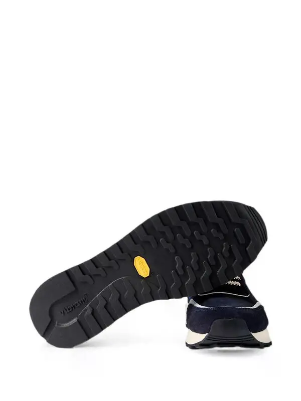 Paul Smith Navy Leather Aston Trainers