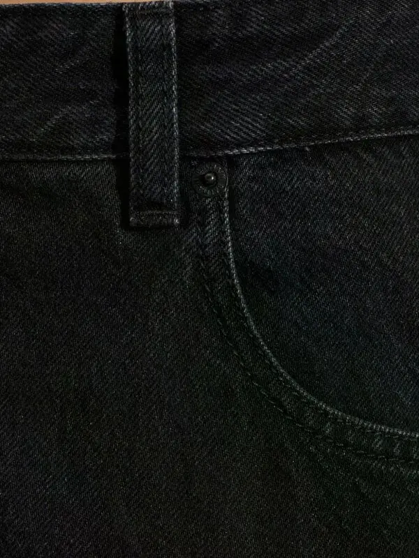 Balmain Logo-patch Loose-fit Jeans