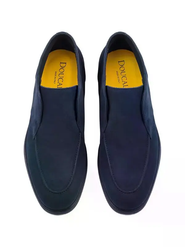 DOUCAL'S Suede Slip-on Ankle Boots