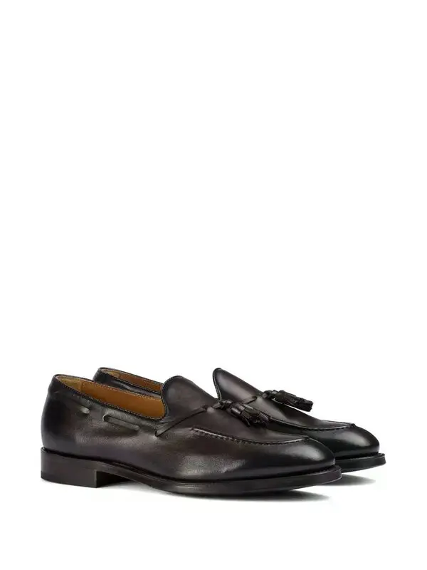 DOUCAL'S Tassel Leather Loafers