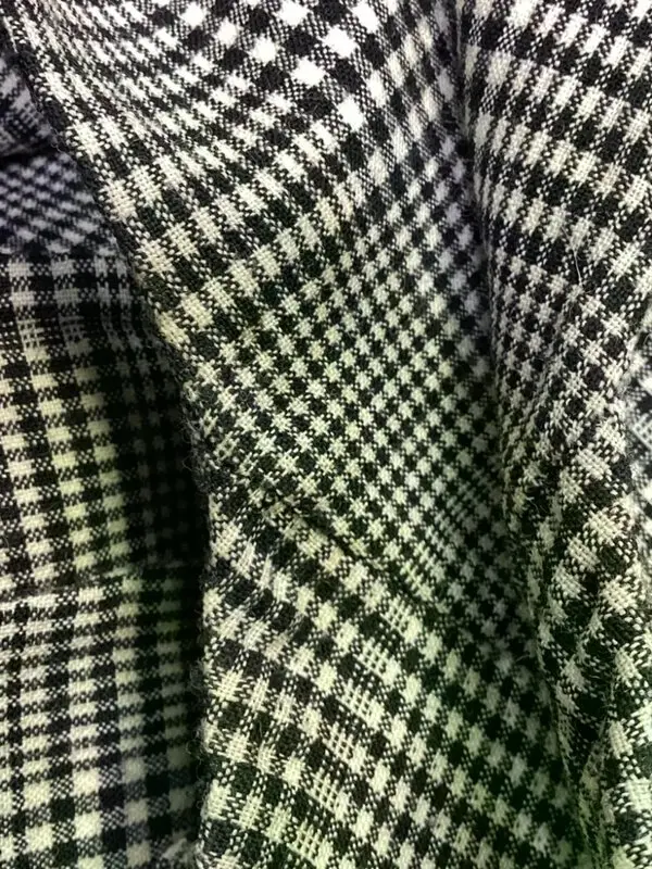 Theory 2021 Plaid A-line Wool Dress - Grey