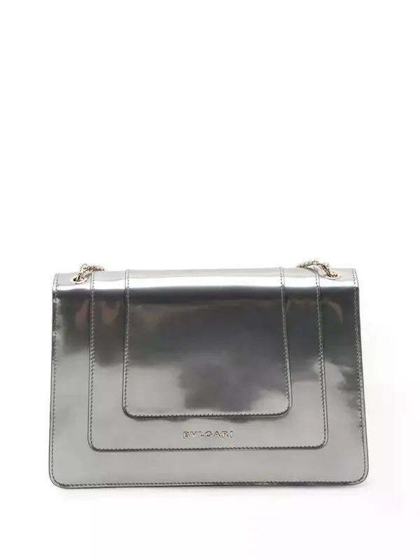 BVLGARI 2015-2026 Medium Patent Serpenti Forever Shoulder Bag