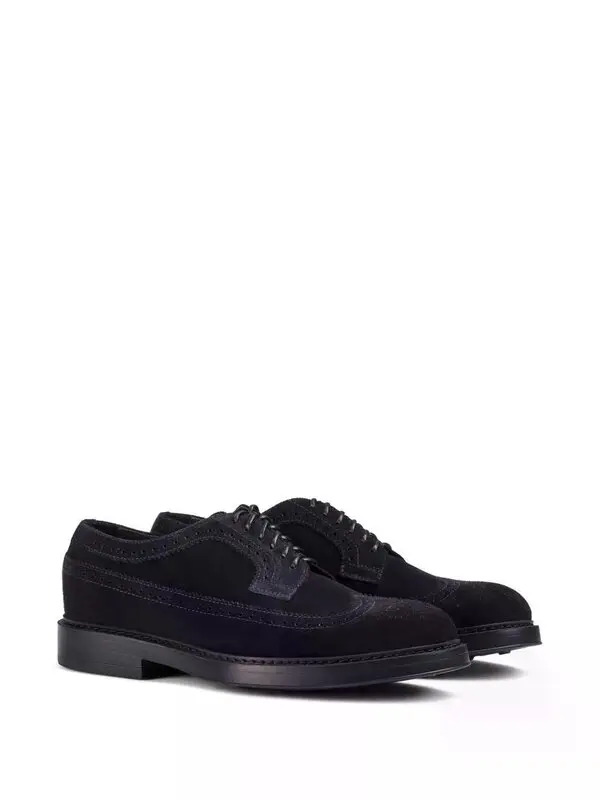 DOUCAL'S Suede Brogue Derby Shoes