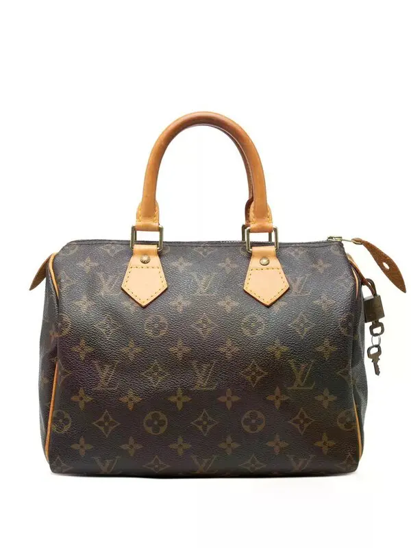 LOUIS VUITTON 2003 Monogram Speedy 25 Boston Bag