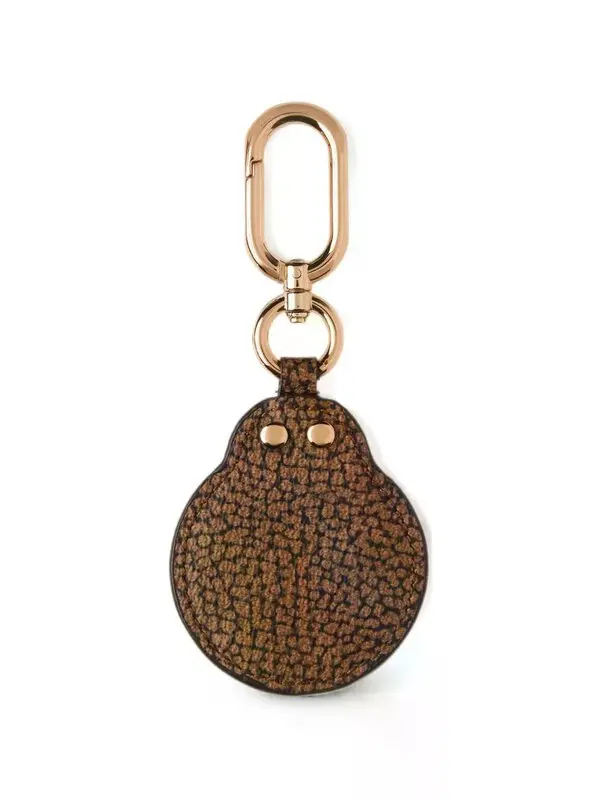 Borbonese Ladybug Leather Keyring